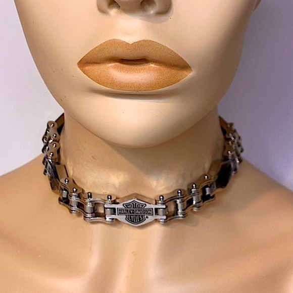 Harley-Davidson | Jewelry | Harley Davidson Choker Necklace Motorcycle ...